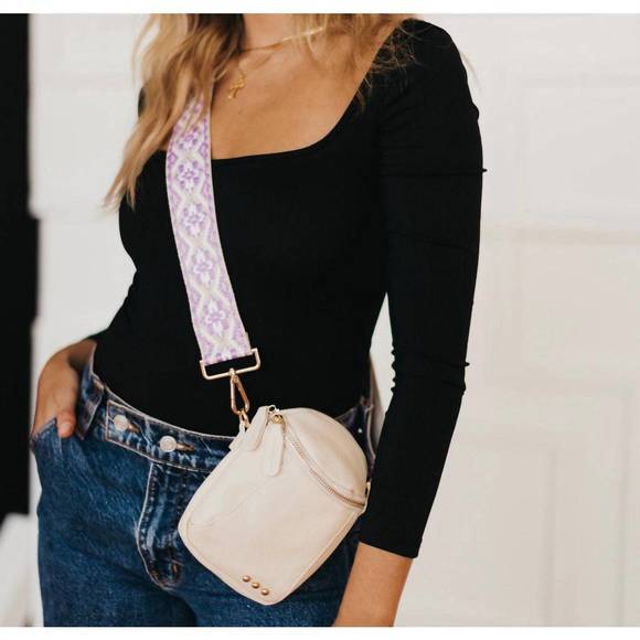 Pretty Simple | Bags | New Pretty Simple Ellie Crossbody Bag In Cream ...